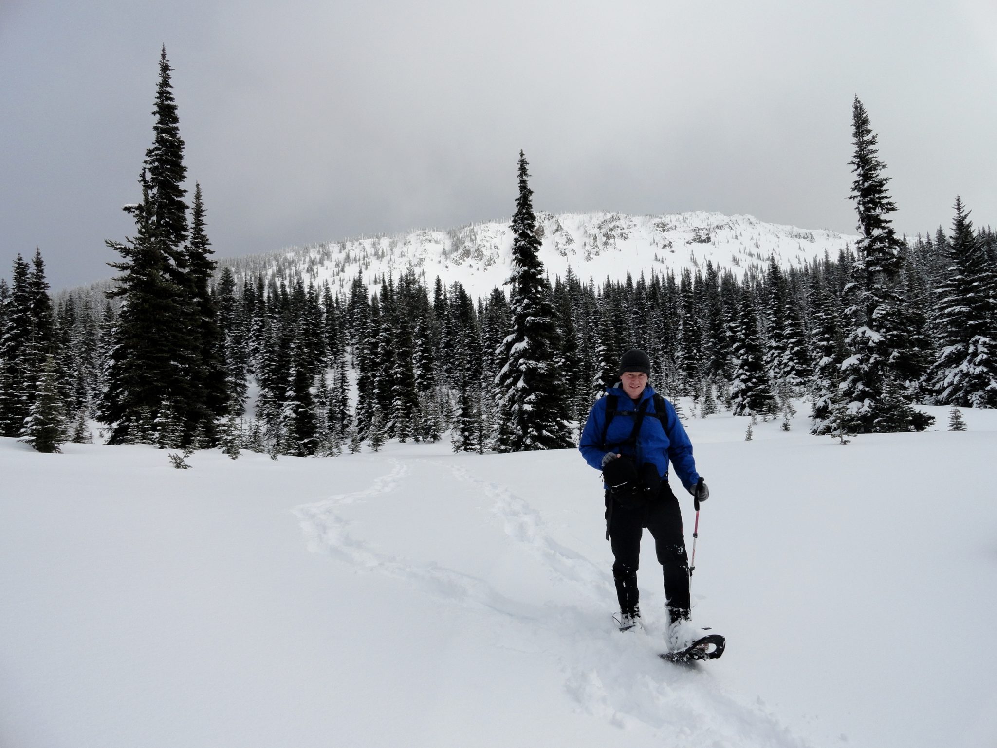 Corral Pass –Challenging snow shoe trip to high pass on Castle Mountain ...